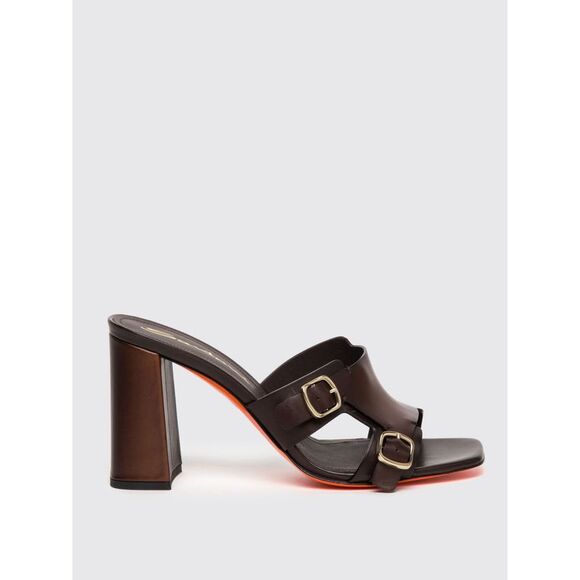 Santoni | Shoes | Santoni Heeled Sandals Woman Brown | Poshmark